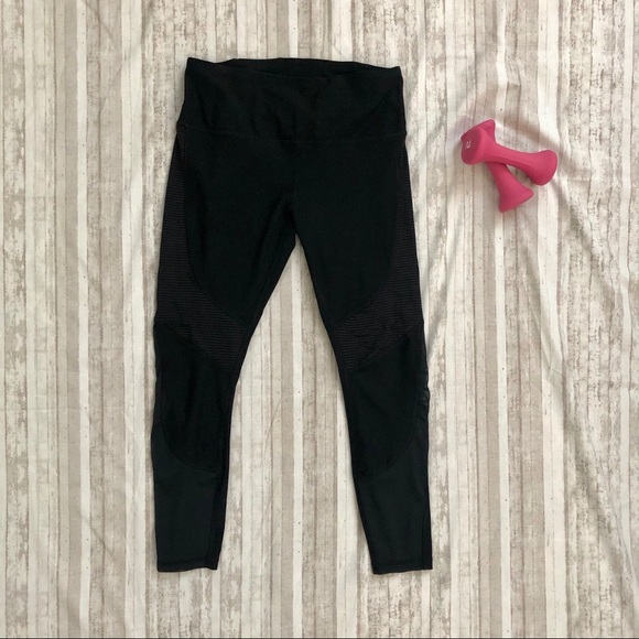 RBX | Pants & Jumpsuits | Rbx Black Texture Mesh Medium Legging | Poshmark
